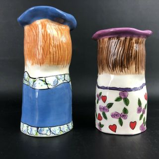 Susan Paley Vase By Ganz Bella Casa MEG VICTORIA Art Figural Ceramic ...