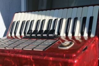 Vintage Old Made German Button Weltmeister Stella Accordion 60 Bass ...