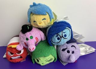 Disney Tsum Tsum Inside Out Set Of 6 Plush Mini Size | #16801996