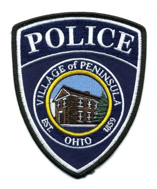 Peninsula Ohio Police Patch - OH Sheriff | #48435785