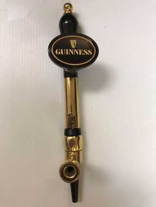 Vintage Guinness Beer Bar Tap Handle Complete With Brass Tap Connection ...