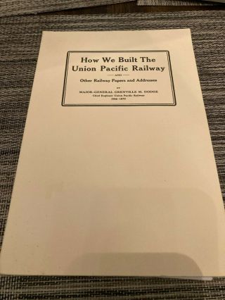 1910 How We Built The Union Pacific Railway | #5165387