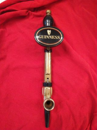 Vintage Guinness Beer Bar Tap Handle Complete With Brass Tap Connection ...