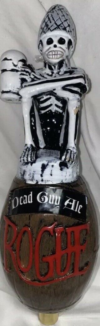 Figural ROGUE DEAD GUY ALE Draft Beer Tap Handle OREGON | #52959902