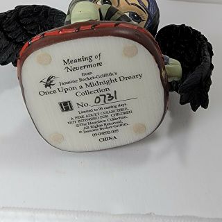Jasmine Becket - Griffith JBG Fairy Figure Edgar Allen Poe Raven ...