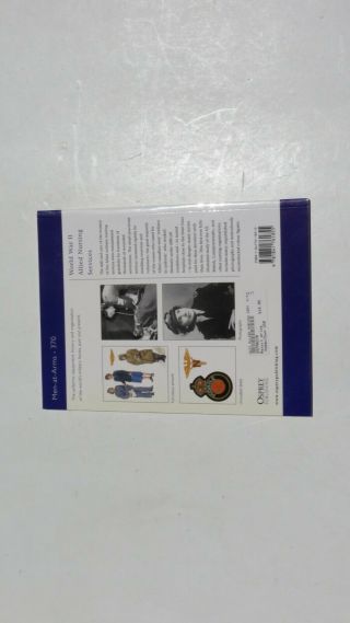 Osprey Men At Arms World War 2 Allied Nursing Services Book Brayley ...