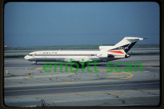 Slide, Delta Air Lines Boeing 727 - 232 (N489DA) At Boston, 1977 ...