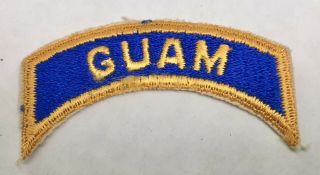 WW2 US Army Okinawa Tab Patch Yellow Blue No Glow | #53907711