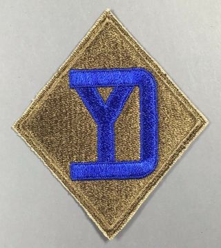 WWII US Army 26th Infantry Division Patch - Greenback | #53838456