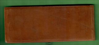 1918 FIRST NATIONAL BANK FRESNO CALIFORNIA LEATHER CHECK BOOK WITH 35 ...