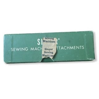 Vintage Singer Manufacturing Company Sewing Machine Attachments & Tool ...