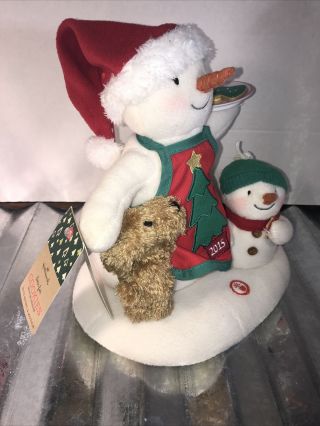2015 HALLMARK JINGLE PALS SINGING SNOWMAN PLUSH MUSIC MOTION TIME FOR ...